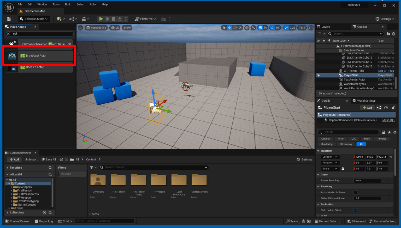 UE5(Unreal Engine 5)でカメラ映像をNDIにして送信する方法を説明、NDI Unreal Engine SDK公式ページからSDKをダウンロー
