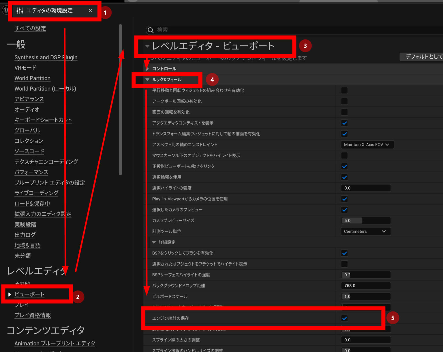 UE5の統計データstat unitの読み方や、負荷・ボトルネックの調べ方の基礎を説明、毎回自動的に統計データを表示する方法を紹介