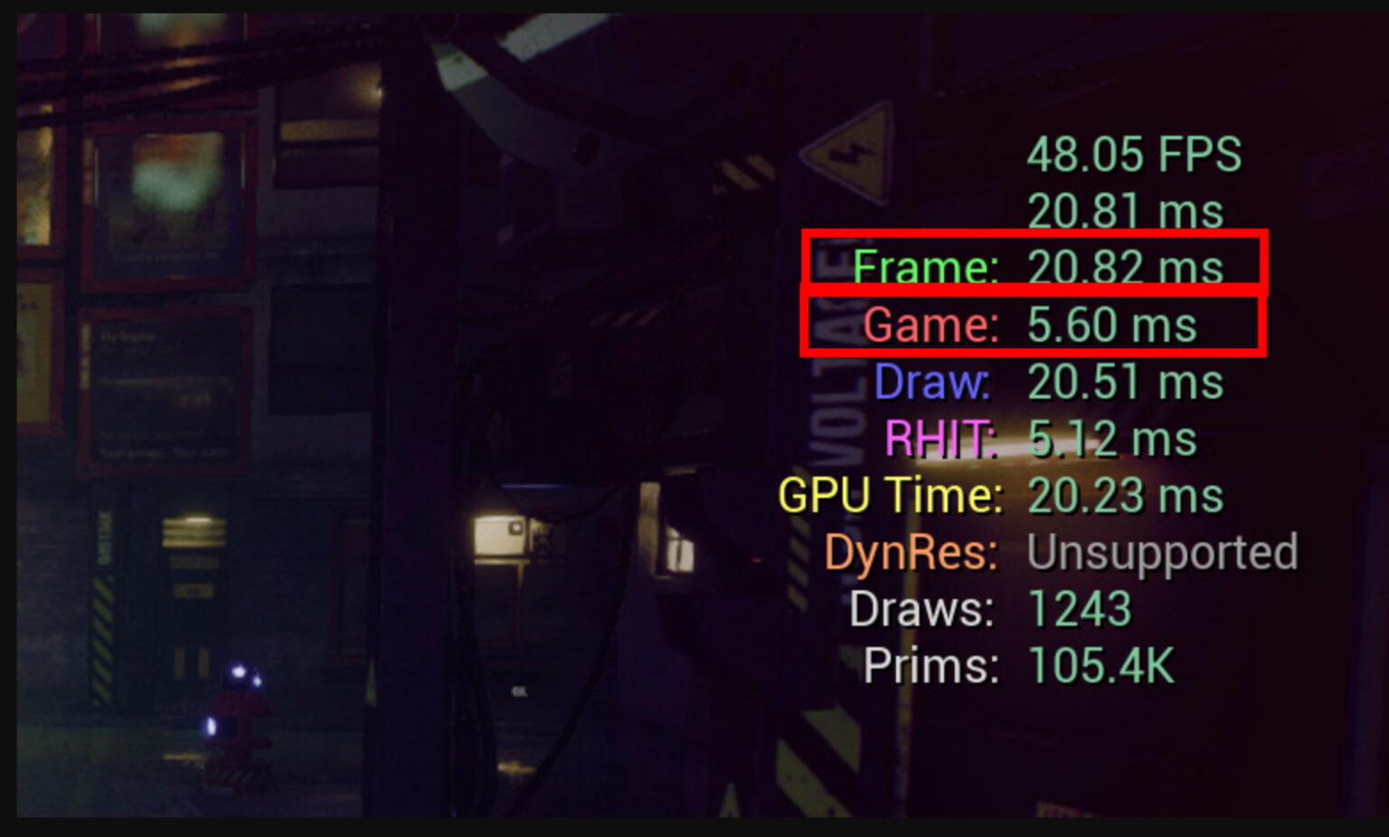 UE5の統計データstat unitの読み方や、負荷・ボトルネックの調べ方の基礎を説明、毎回自動的に統計データを表示する方法を紹介